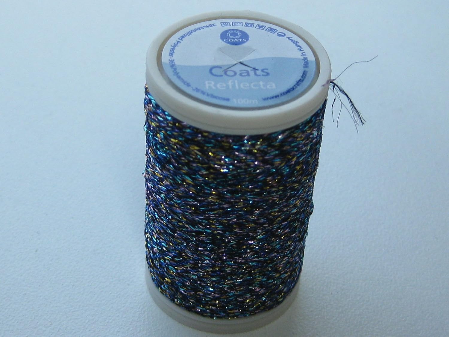 ANCHOR 5233 - Coats Reflecta Metallic Yarn, 100m, Polyester : Amazon.co ...