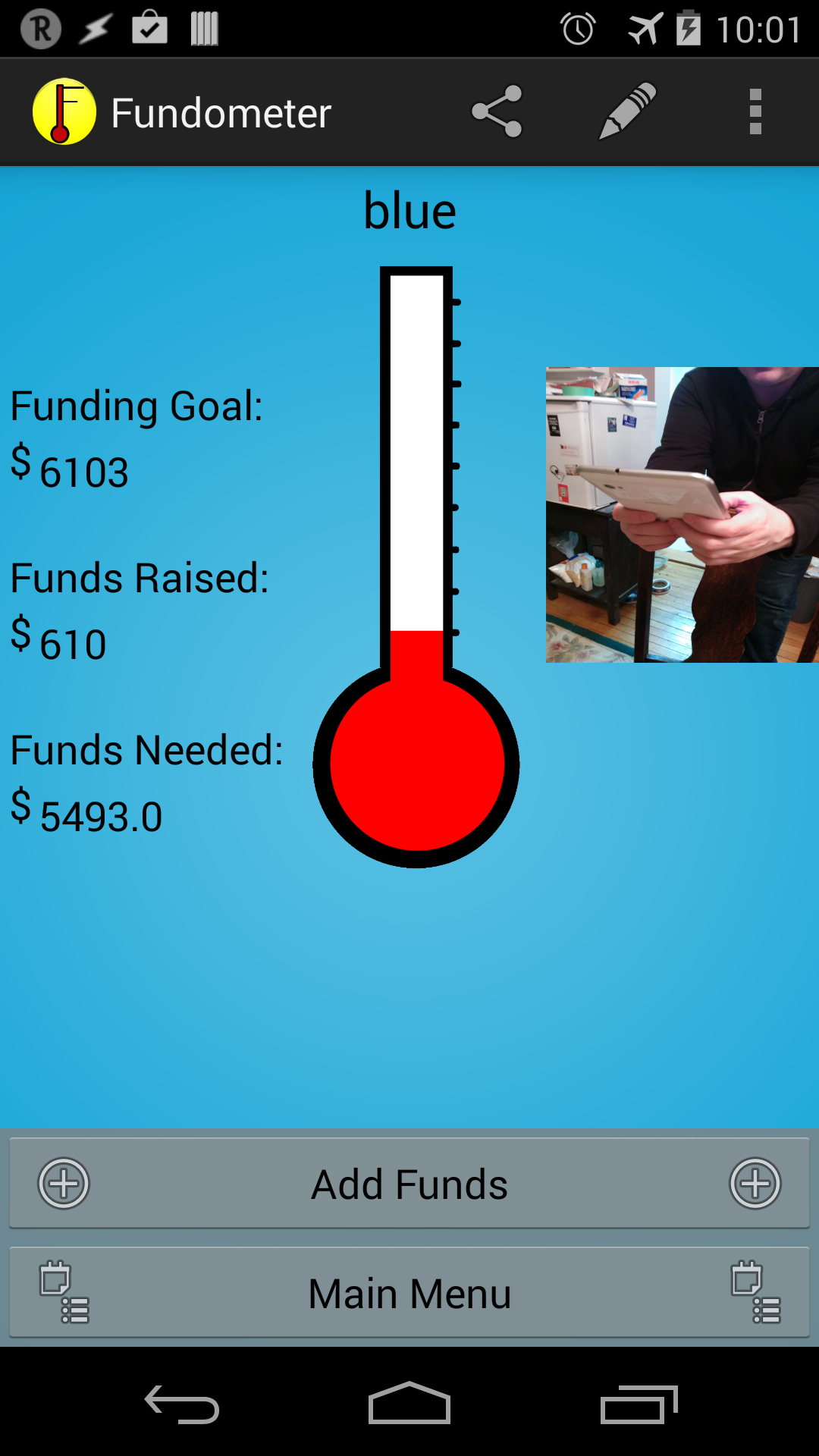 Fundometer - App on Amazon Appstore