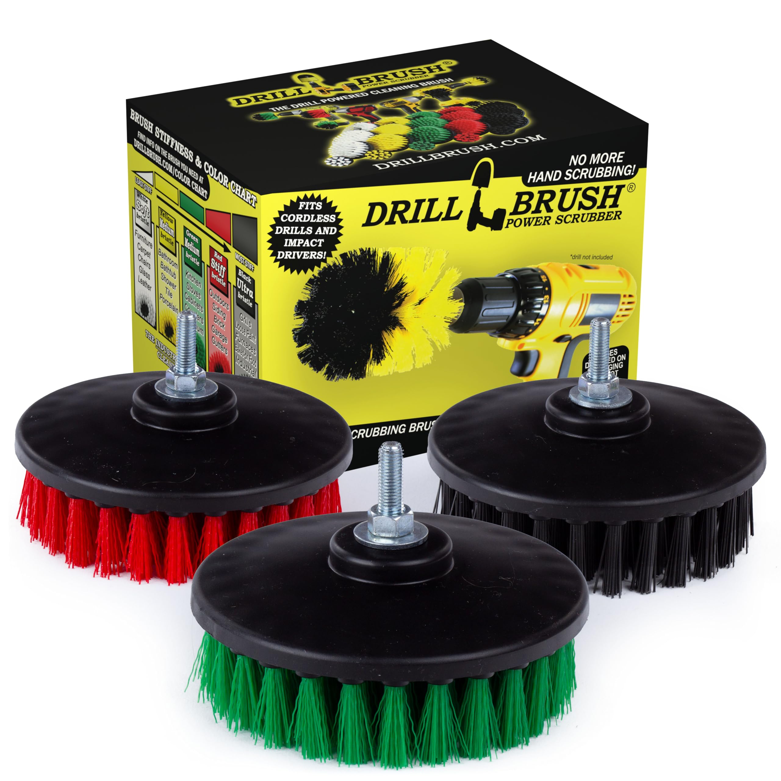 Amazon.com: Construction Tools - Medium, Stiff, Ultra Stiff Scrub 3 ...