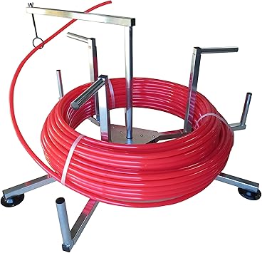 Amazon.com: PEX Piping Uncoiler for 3/8" to 1" PEX Tubing, Radiant ...