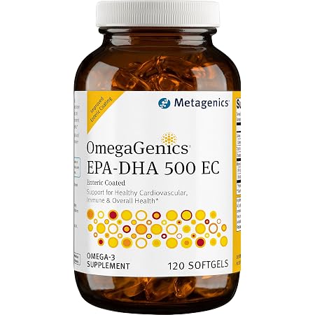 Amazon.com: Metagenics OmegaGenics® EPA-DHA 1000 – Omega-3 Oil – Daily ...