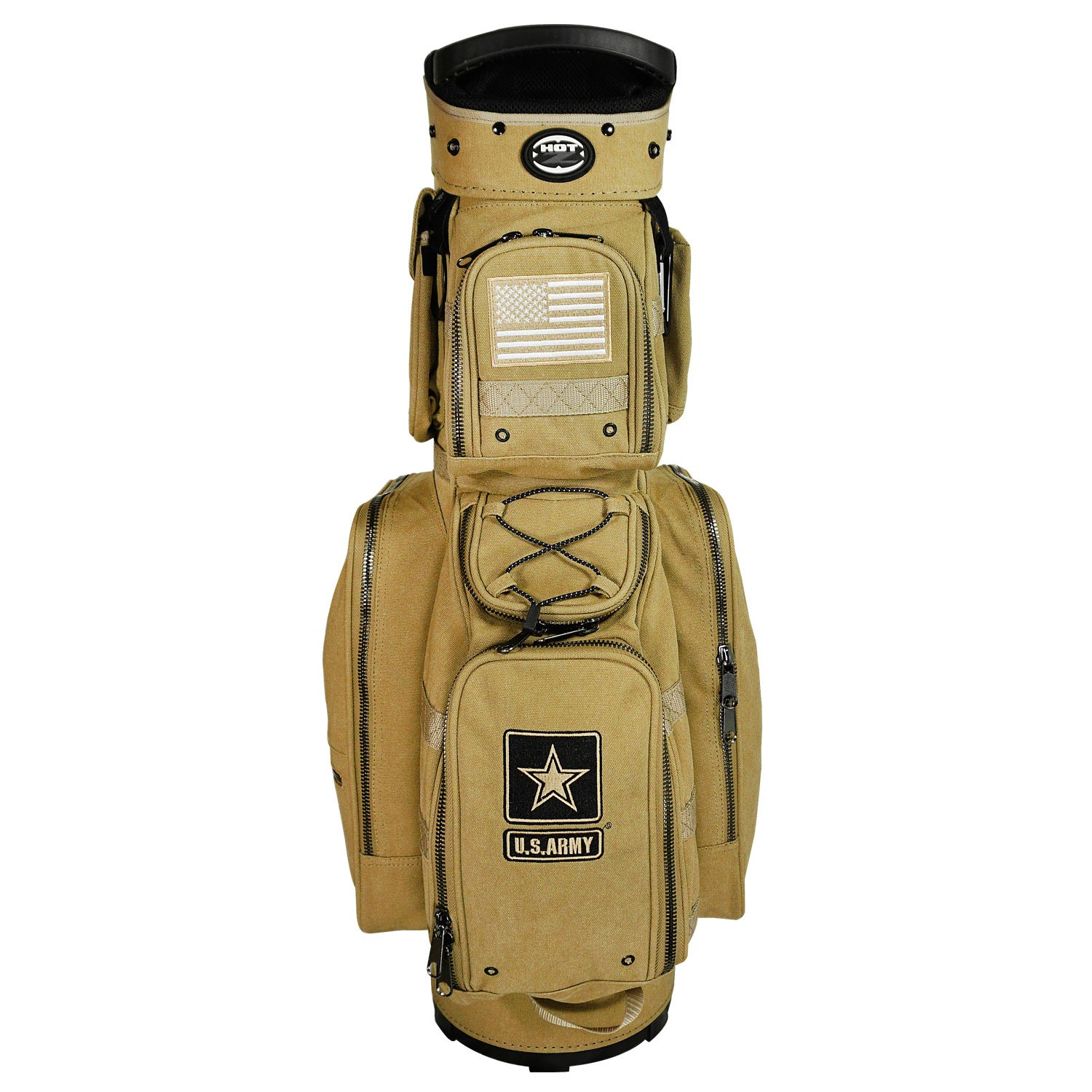 Snapklik.com : Golf USA Military Active Duty 14Way DividerCart Bag Army