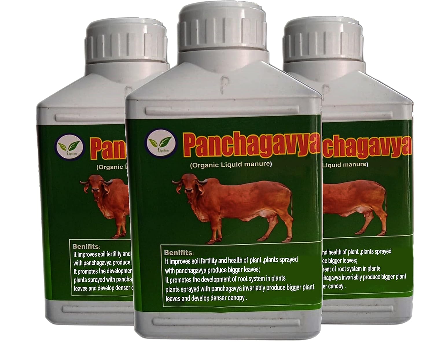 Iagrifarm Panchagavya Organic Fertilizer - 3 Liter - Growth Promoter ...