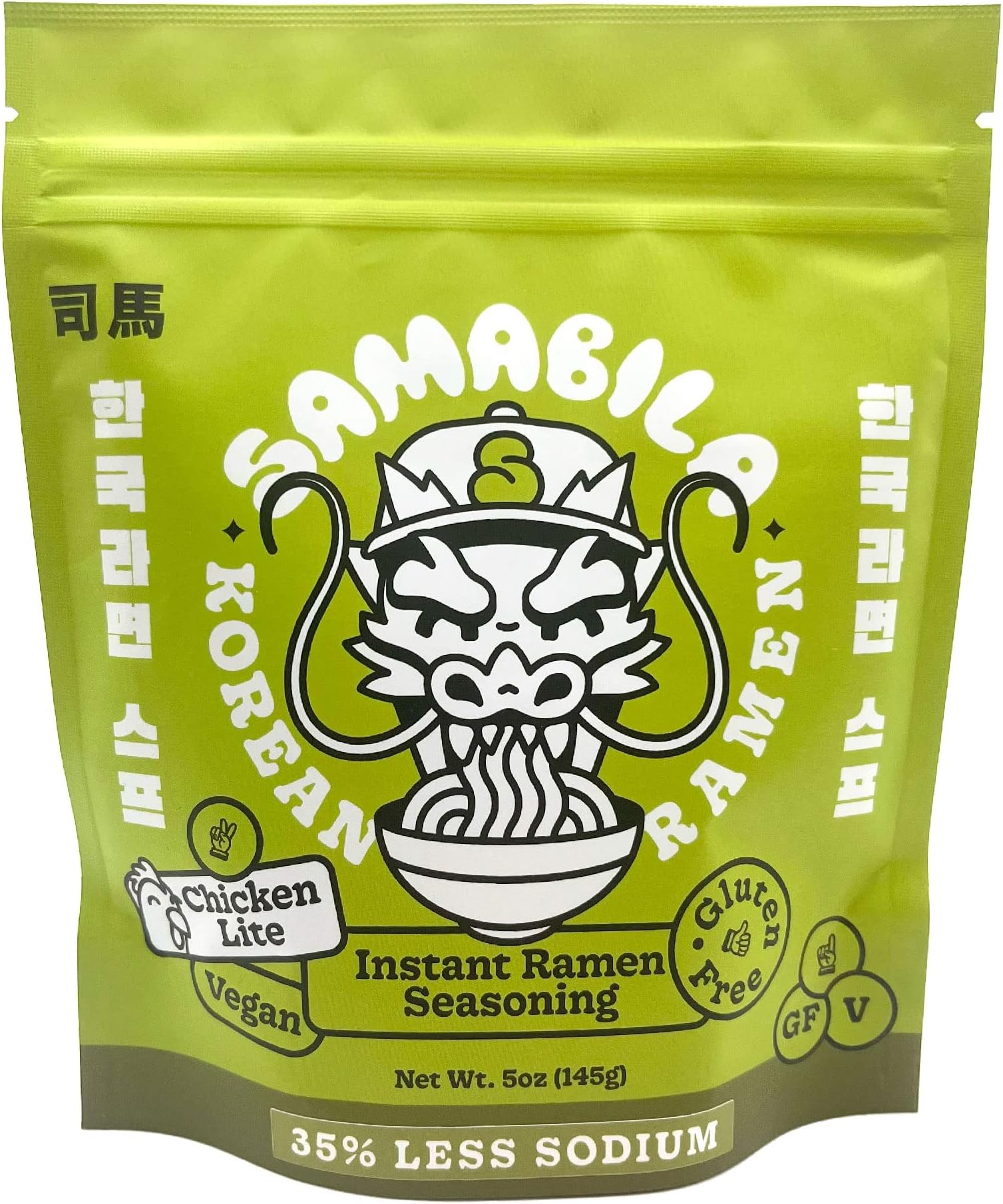 Amazon.com : DanSoony Korean Hot and Spicy Ramen Noodle Soup Powder ...