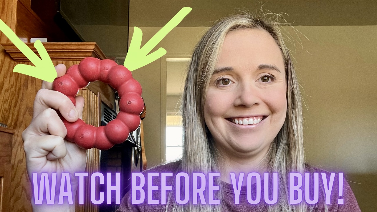 Watch Honest Review & Demo of Medium/Large Kong Ring Toy! on Amazon Live