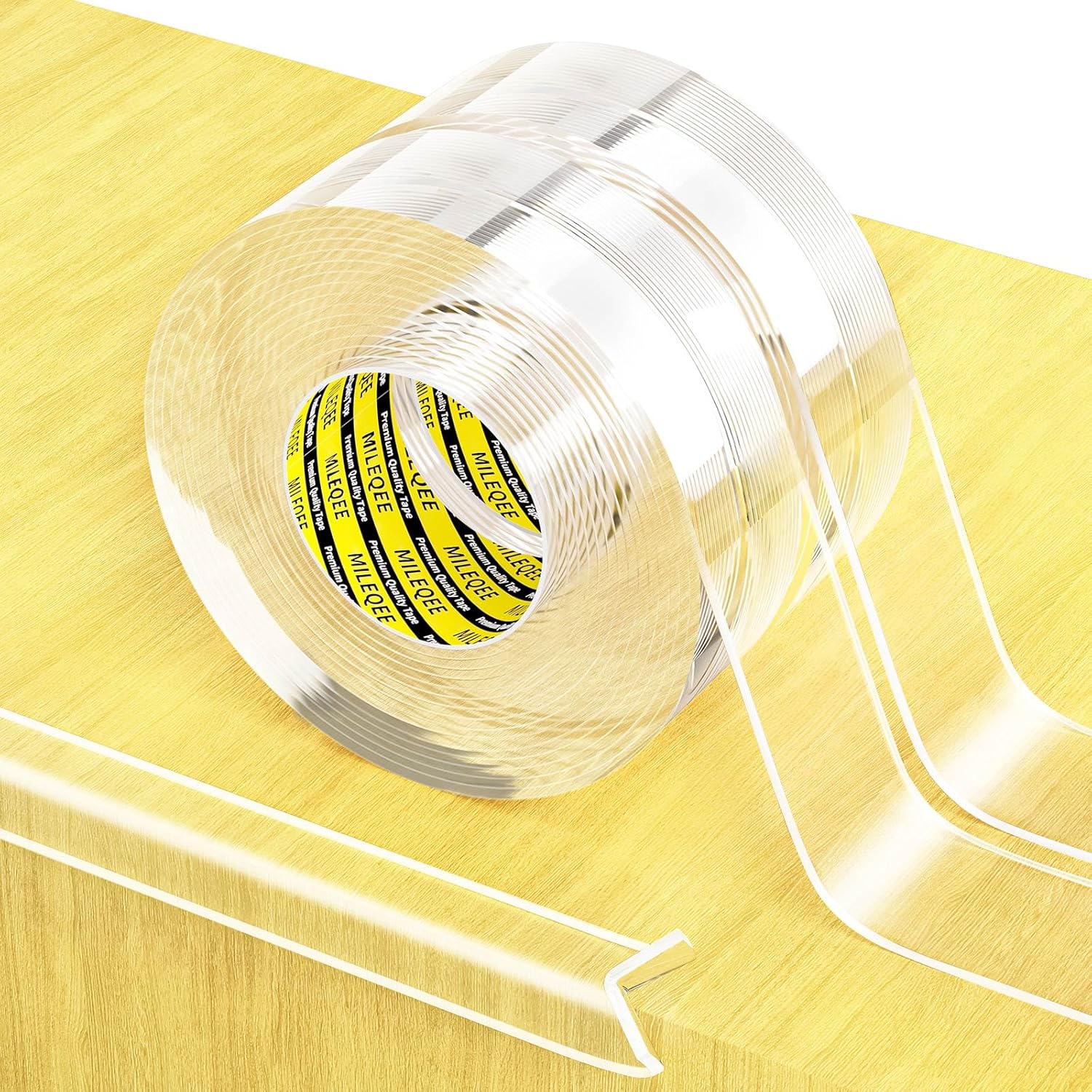 Amazon.com : 2Pack Clear Edge Protector Strip,1.18in x 16.4FT(32.8FT ...