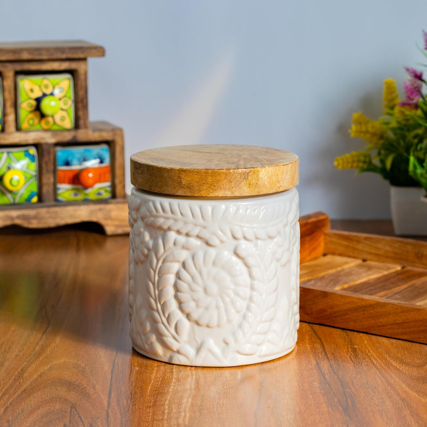 Venice Ceramic Barni | Multipurpose Jar & Container | Jar For Kitchen ...