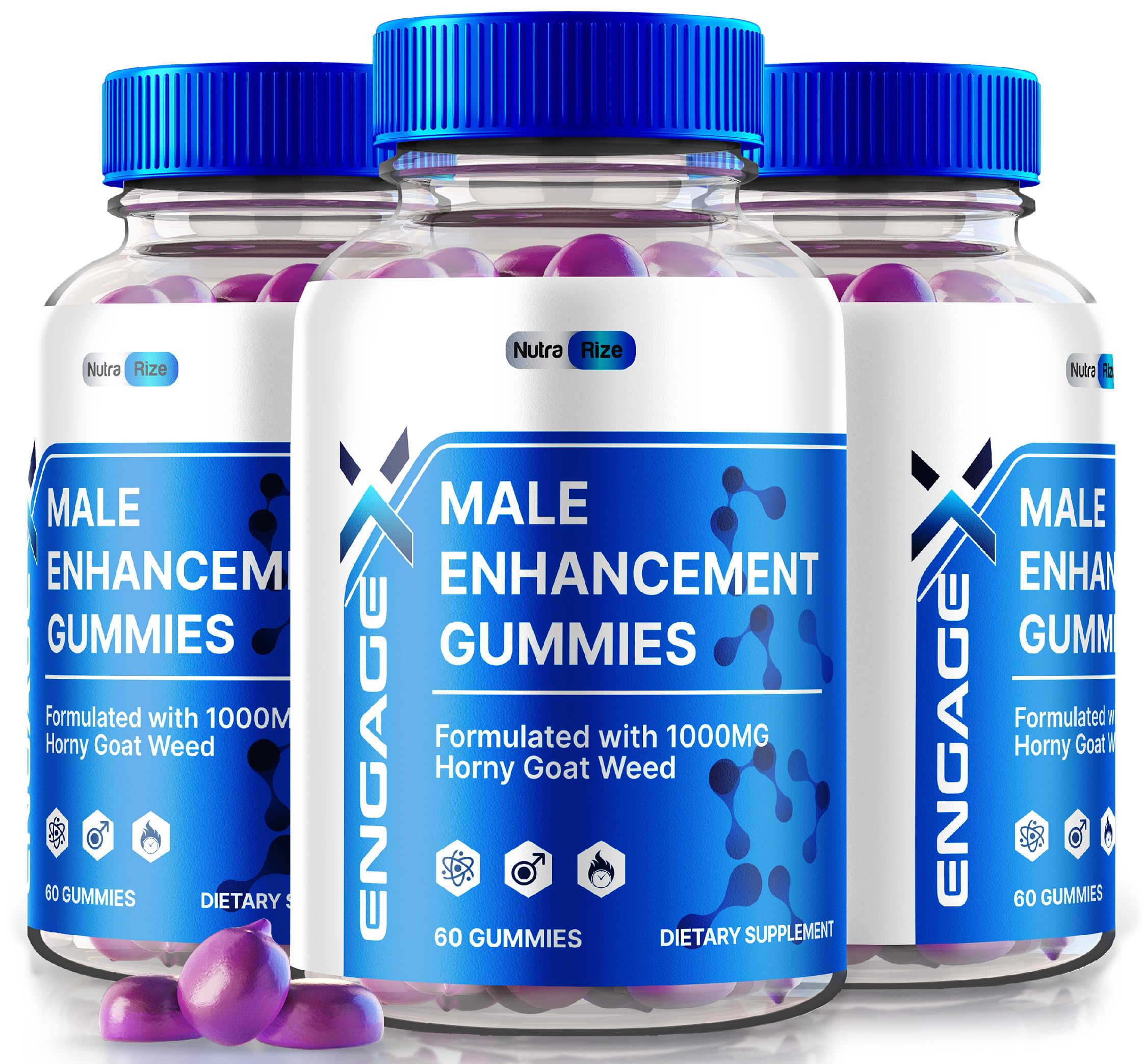 Amazon.com: (3 Pack) Engage X Gummies, Engage X Male Gummy Performance ...