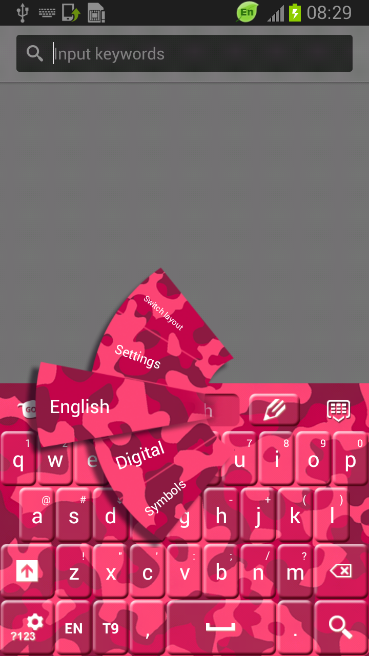 Pink Camo Keyboard - App on Amazon Appstore