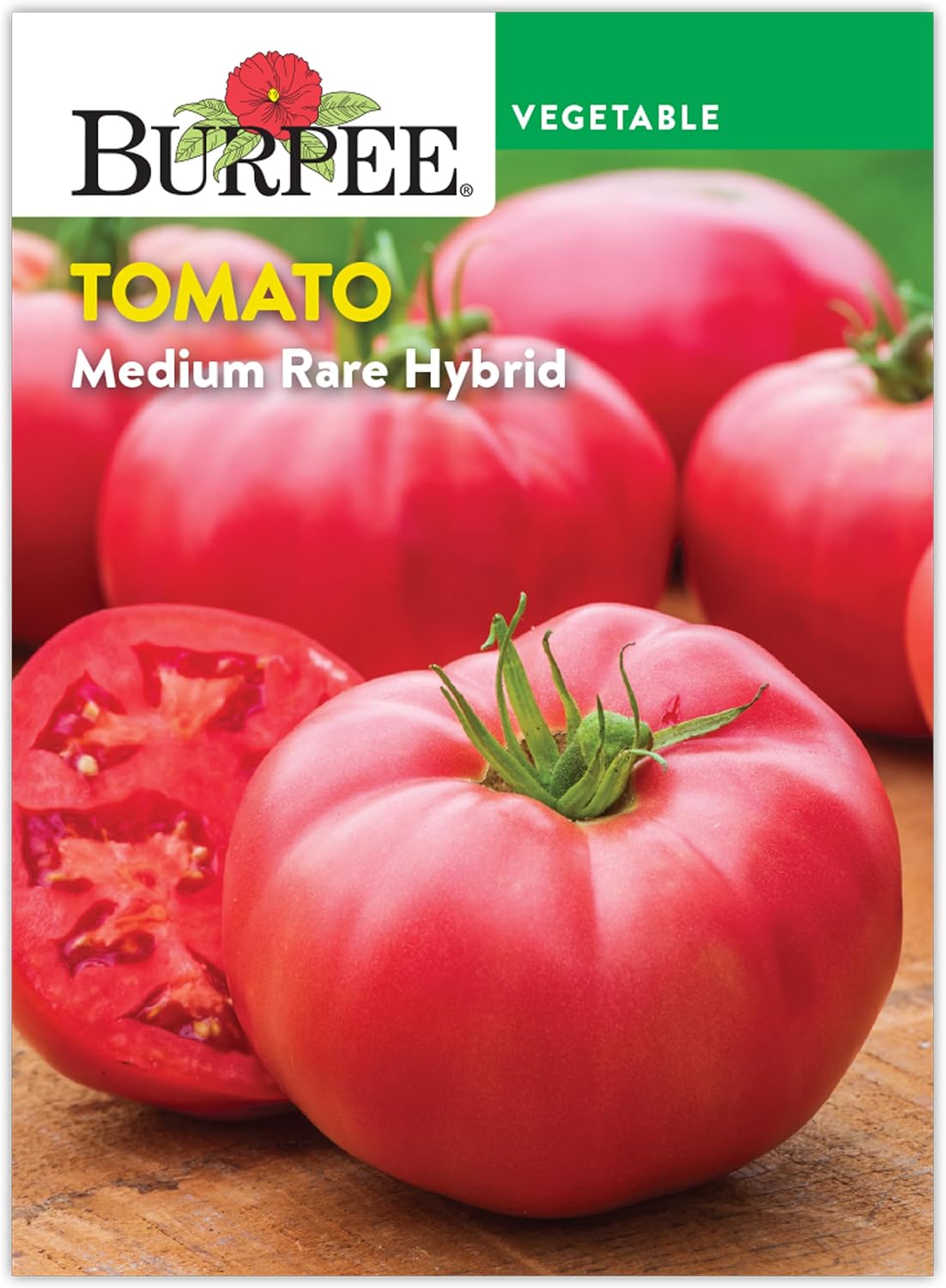 Amazon.com : Burpee 'Medium Rare Hybrid' Tomato Seeds for Planting ...
