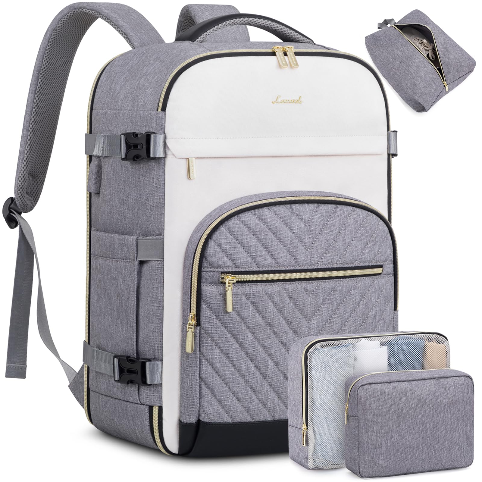 Amazon.com: LOVEVOOK Travel Backpack for Women,40L Carry On Backpack ...