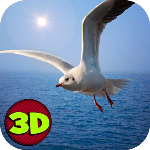 Seagull Simulator 3D: Sea Animal Games | Fly Bird Wild Bird Simulator ...