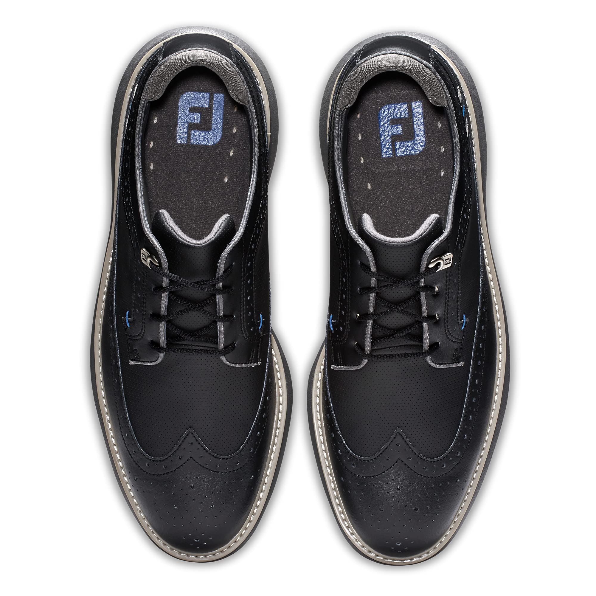 Snapklik.com : FootJoy Mens Traditions-Wing Tip Golf Shoe