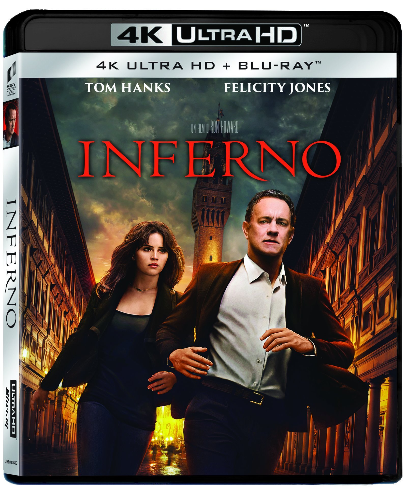 Inferno (4k + Blu-Ray): Amazon.de: Tom Hanks, Felicity Jones, Omar Sy ...
