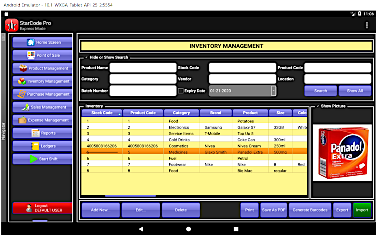 StarCode Pro Point of Sale and Inventory Management - App on Amazon ...