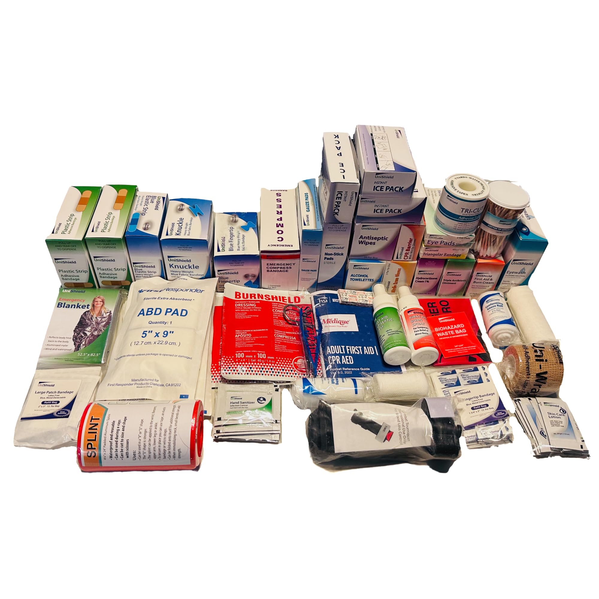 Amazon.com: UniShield Restaurant Metal First Aid Cabinet, Wall ...