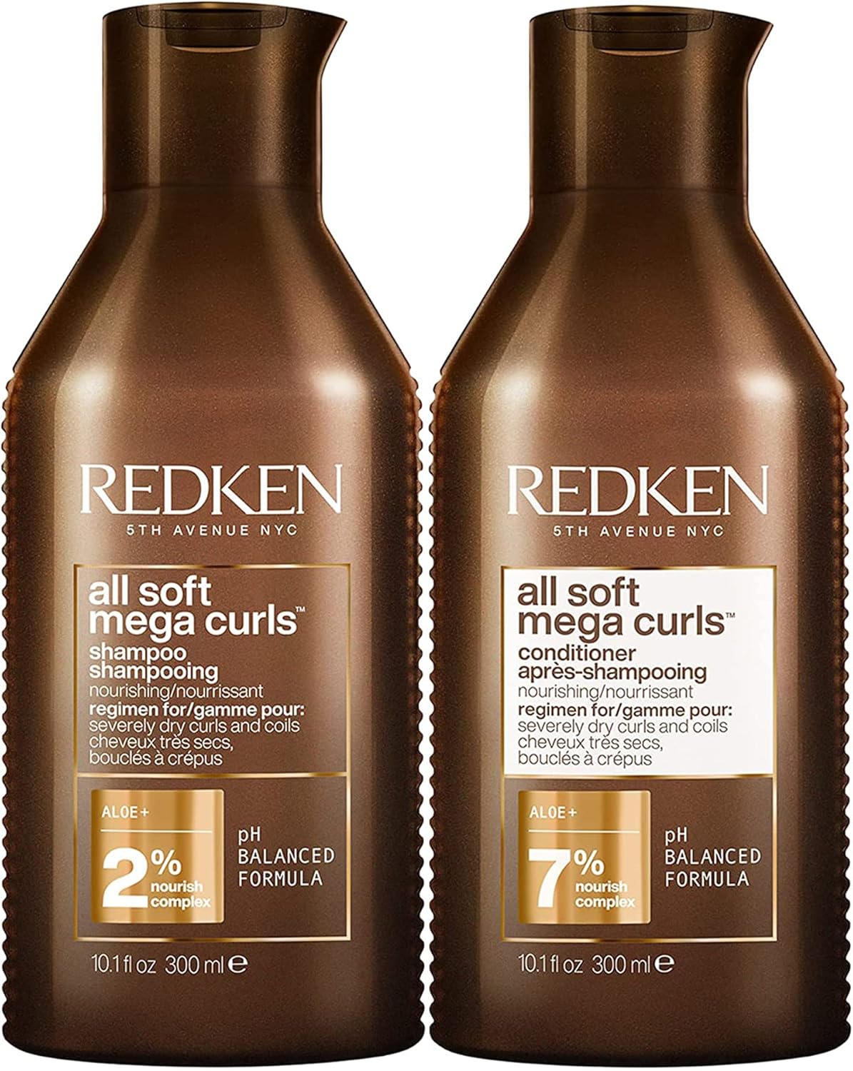 REDKEN All Soft Mega Curls Shampoo and Conditioner Duo 300ml, for ...