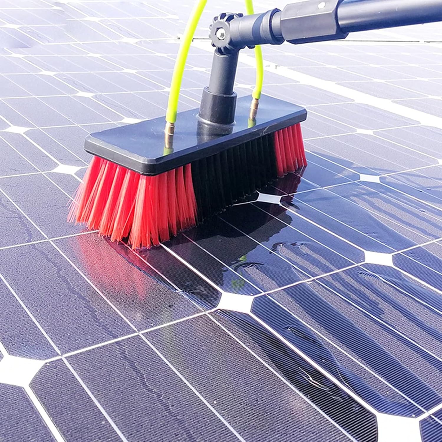 Water Fed Window Cleaning Pole 9 mtrs,30 Foot Long, Telescopic Hose Fed ...