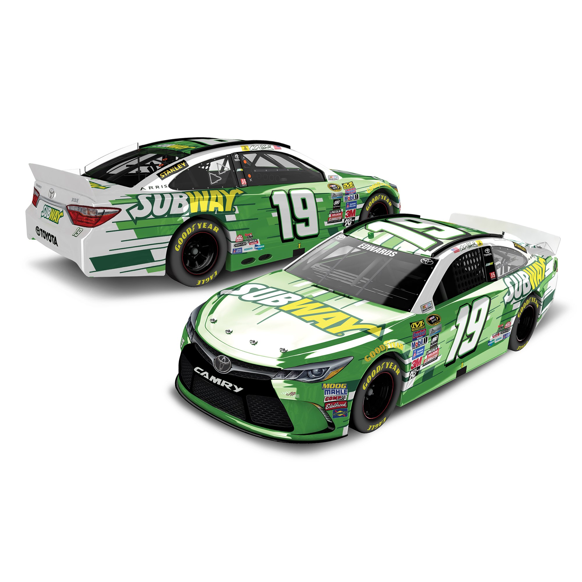 Carl Edwards Subway Car