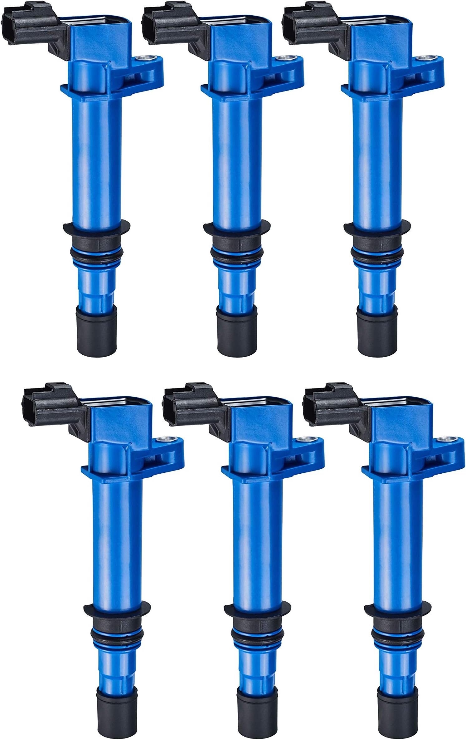Amazon.com: 6 pc NGK Ignition Coils compatible with Jeep Liberty 3.7L ...