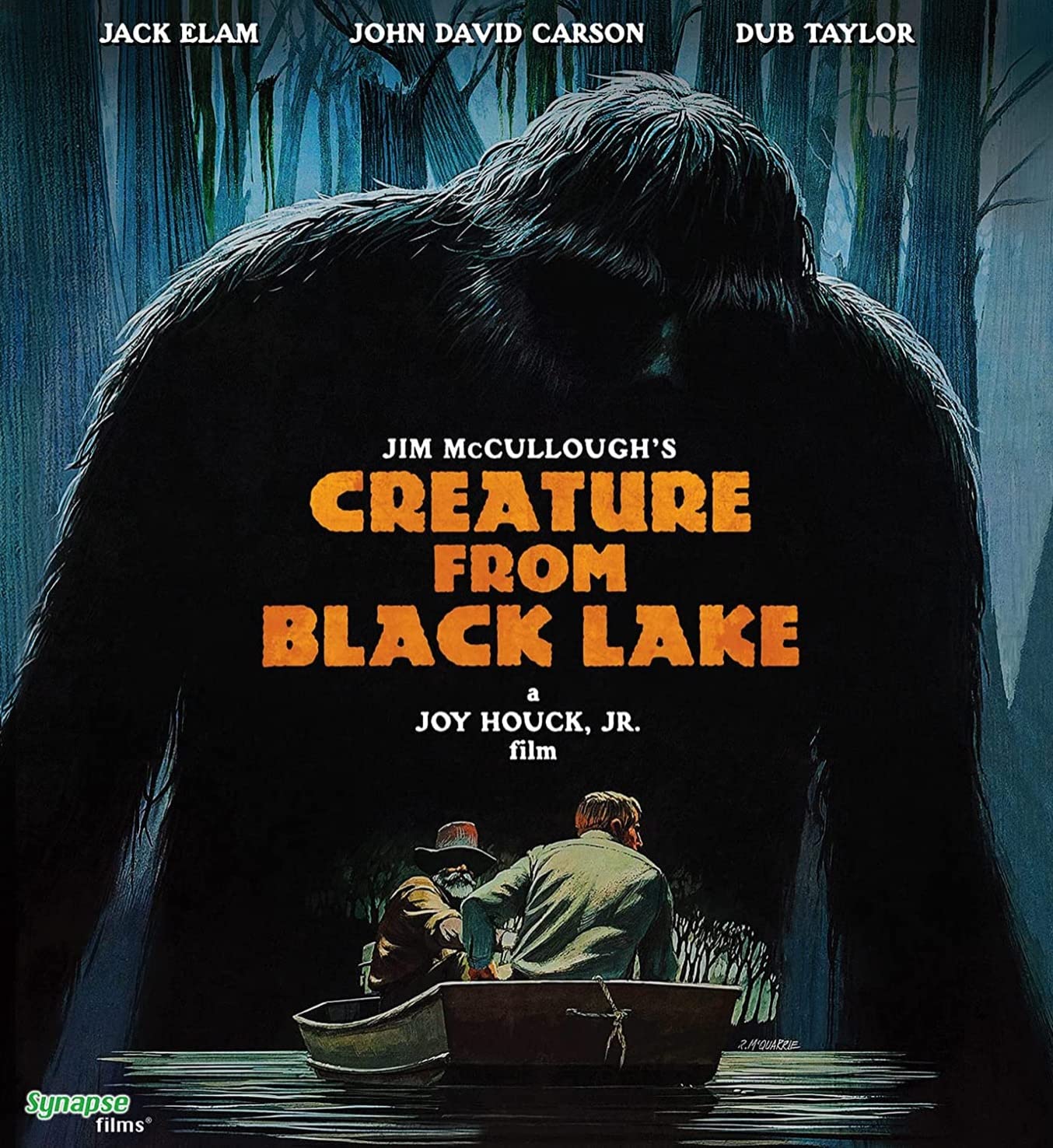 Amazon.com: Creature from Black Lake [VHS] : Brooks (II), Karen, Carson ...
