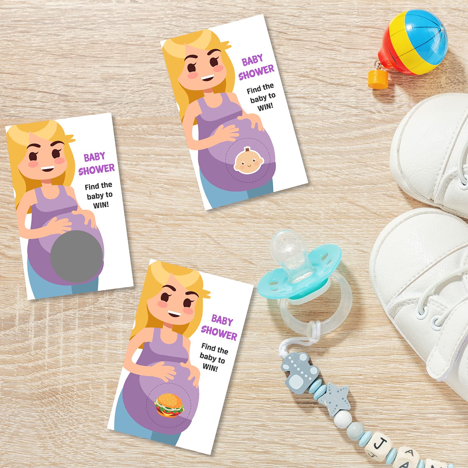 Baby Shower Games Scratch Cards at Karen Medina blog