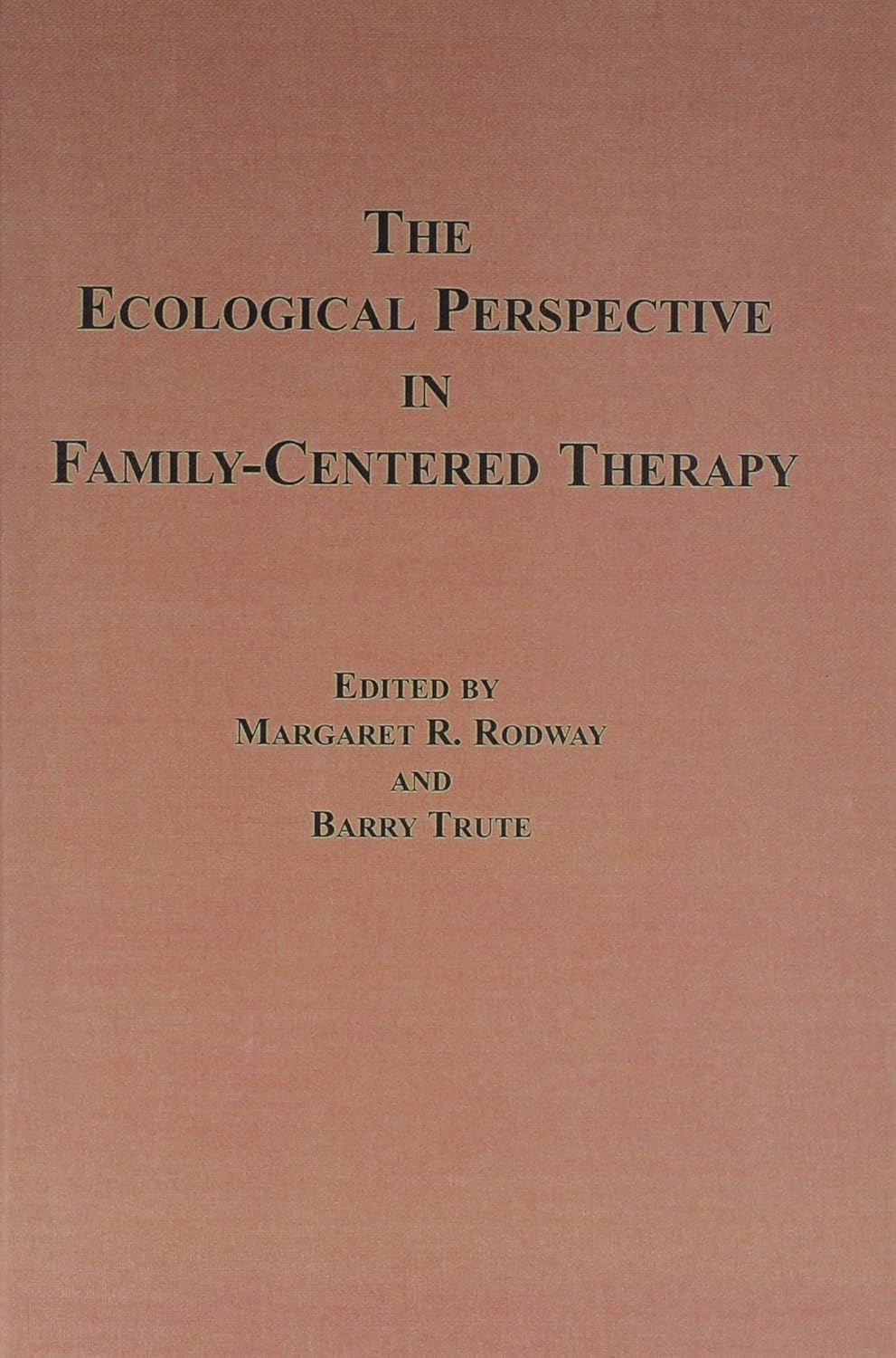 The Ecological Perspective in Family-Centered Therapy (Studies in ...