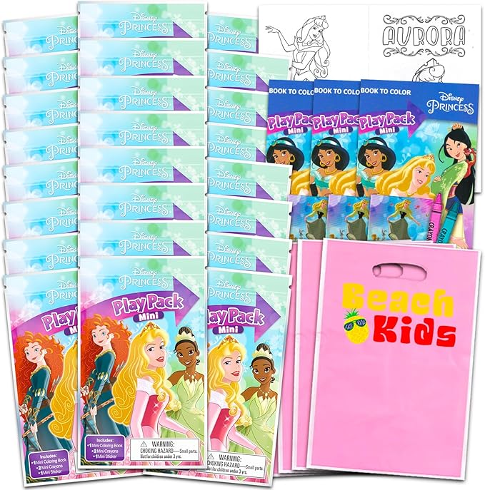 Amazon.com: Disney Sleeping Beauty Mini Party Favors Set for Kids ...