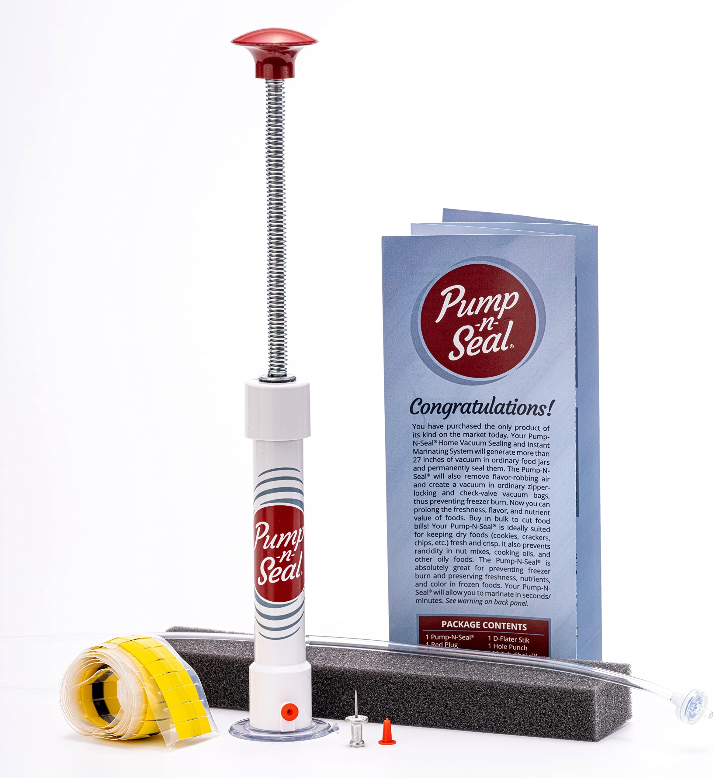 Amazon.com: Pump-N-Seal Replacement Tab-Chek™ Valves - Roll of 100 ...