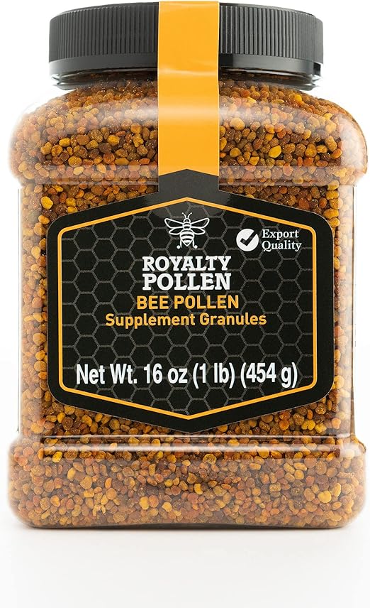 Amazon.com: Royalty Pollen Bee Pollen Powder | 100% Pure, Fresh Natural ...