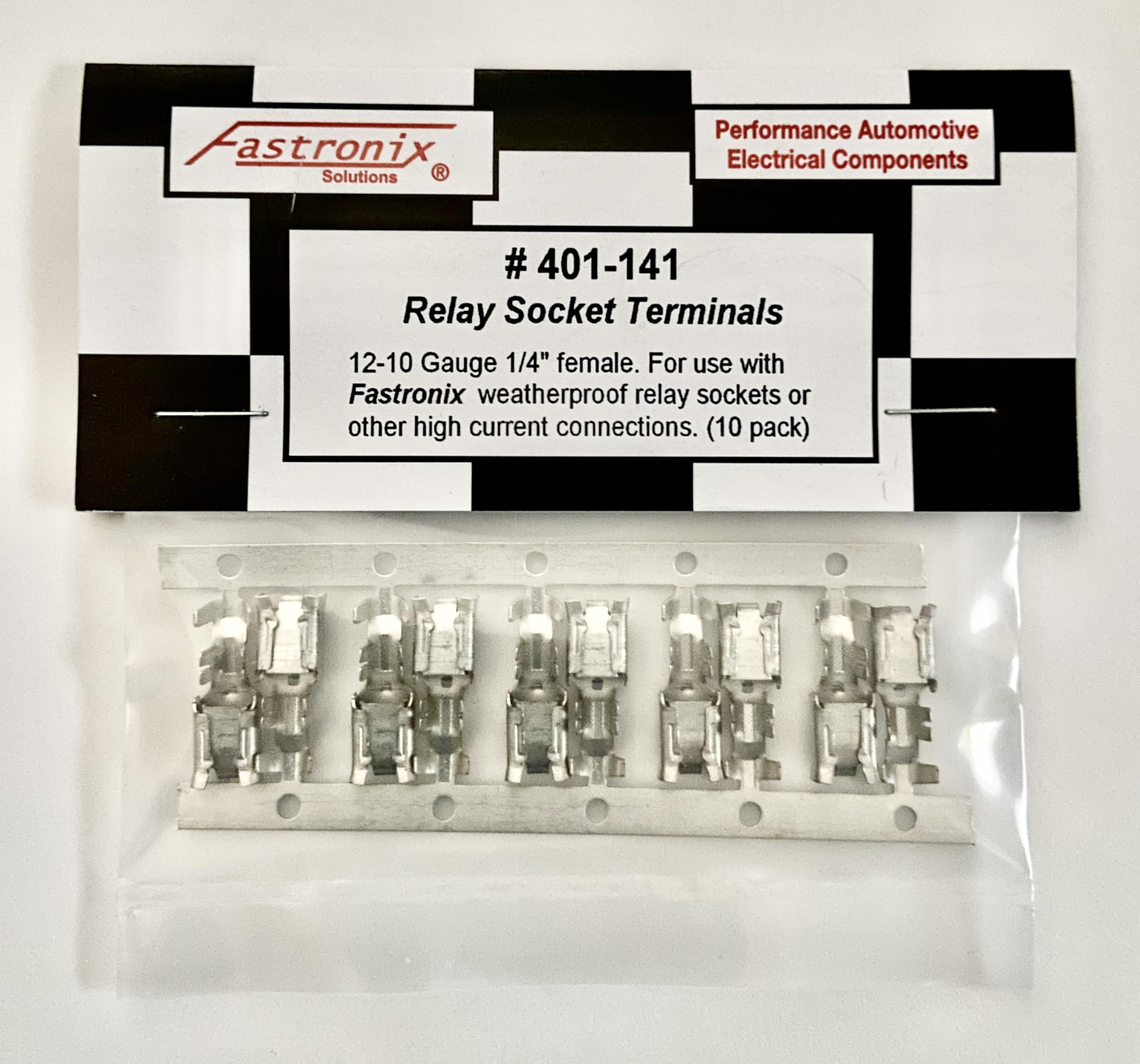 Snapklik.com : Fastronix Weatherproof Relay Terminals 12-10 Gauge 10 Pack