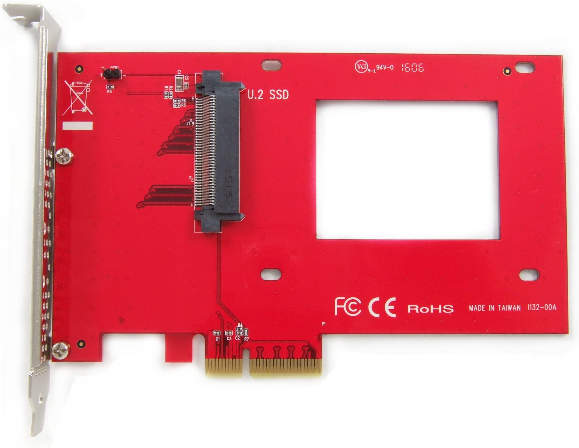 Amazon.com: Ableconn PEXU2-132 NVMe 2.5-inch U.2 (SFF-8639) SSD PCIe 4. ...