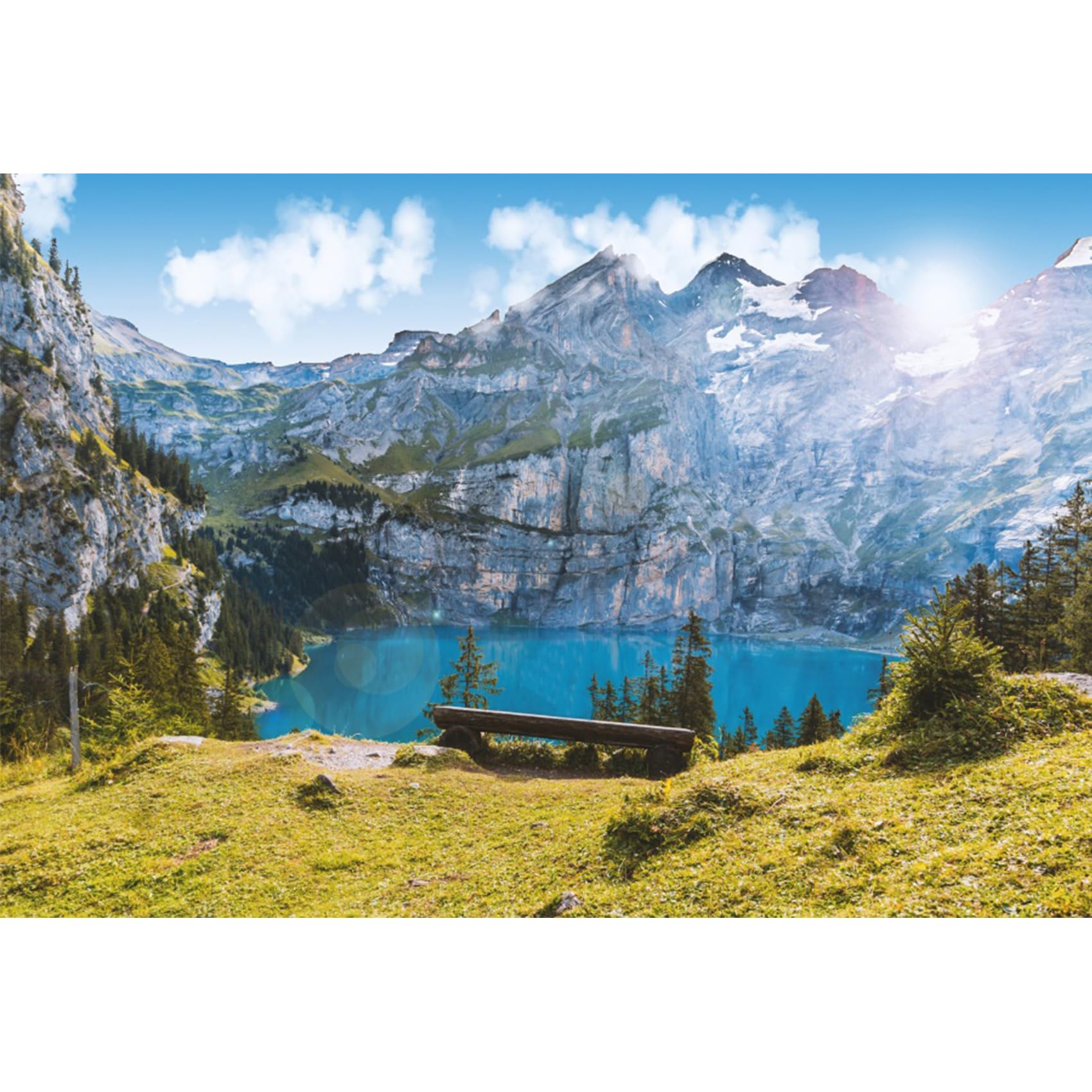 Amazon.com: Baocicco 10x7ft Vinyl Mountain and Water Landscape ...