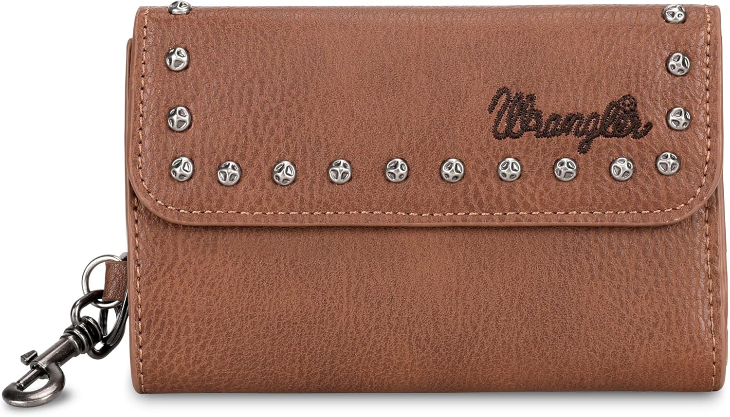 Amazon.com: Wrangler Wallet for Women Slim Trifold Credit Card Cases ...