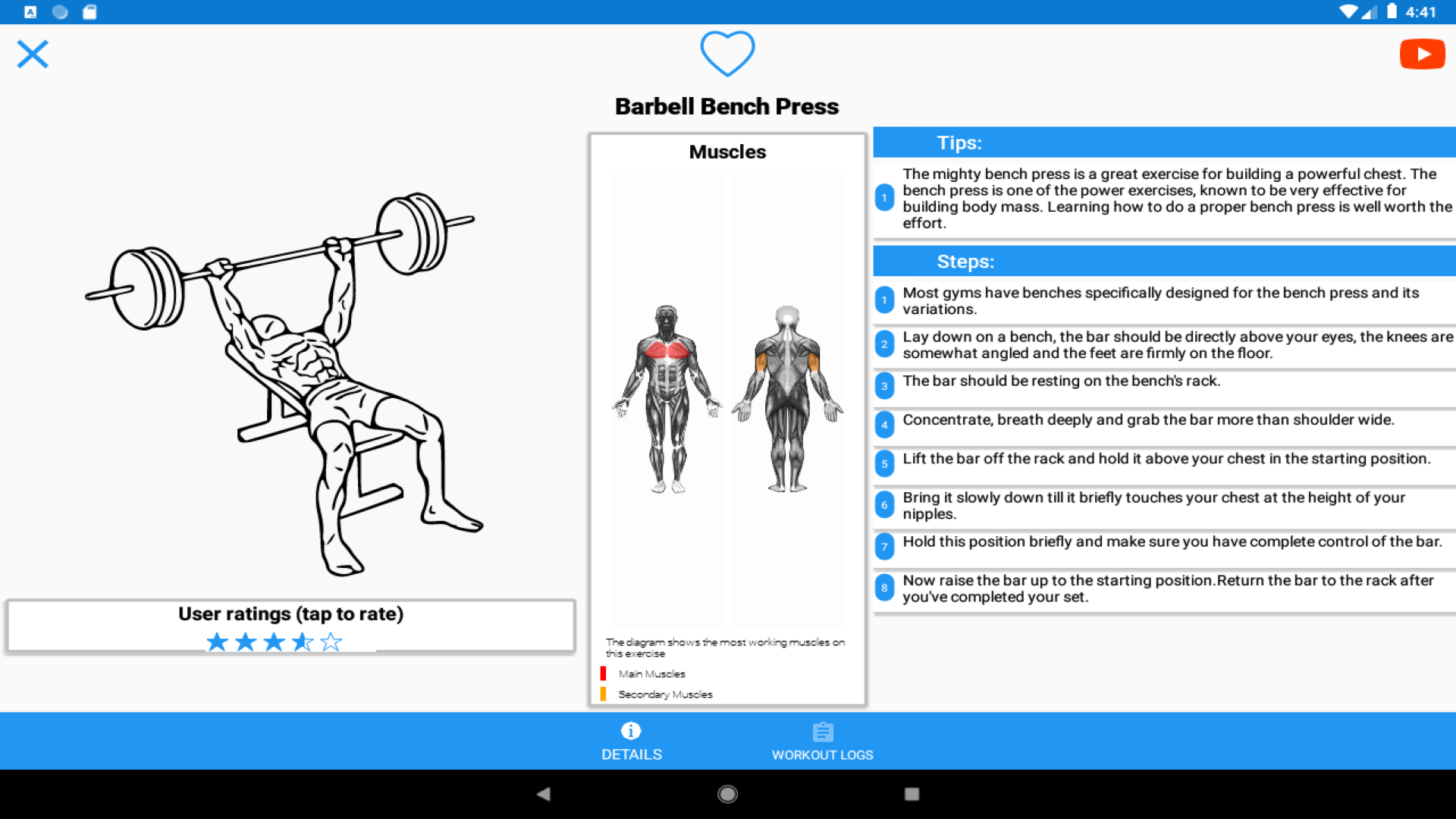 myWorkout - Fitness & Training - App on the Amazon Appstore