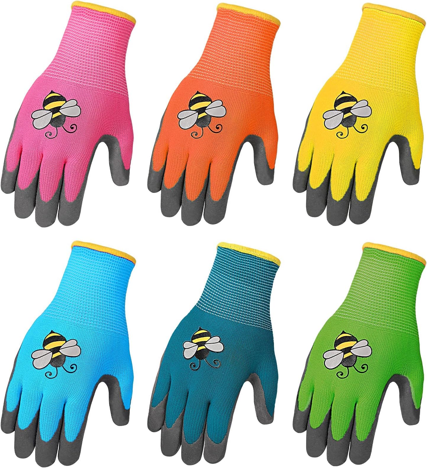 Amazon.com : Esschert Design USA KG110 Children's Cotton Garden Gloves ...