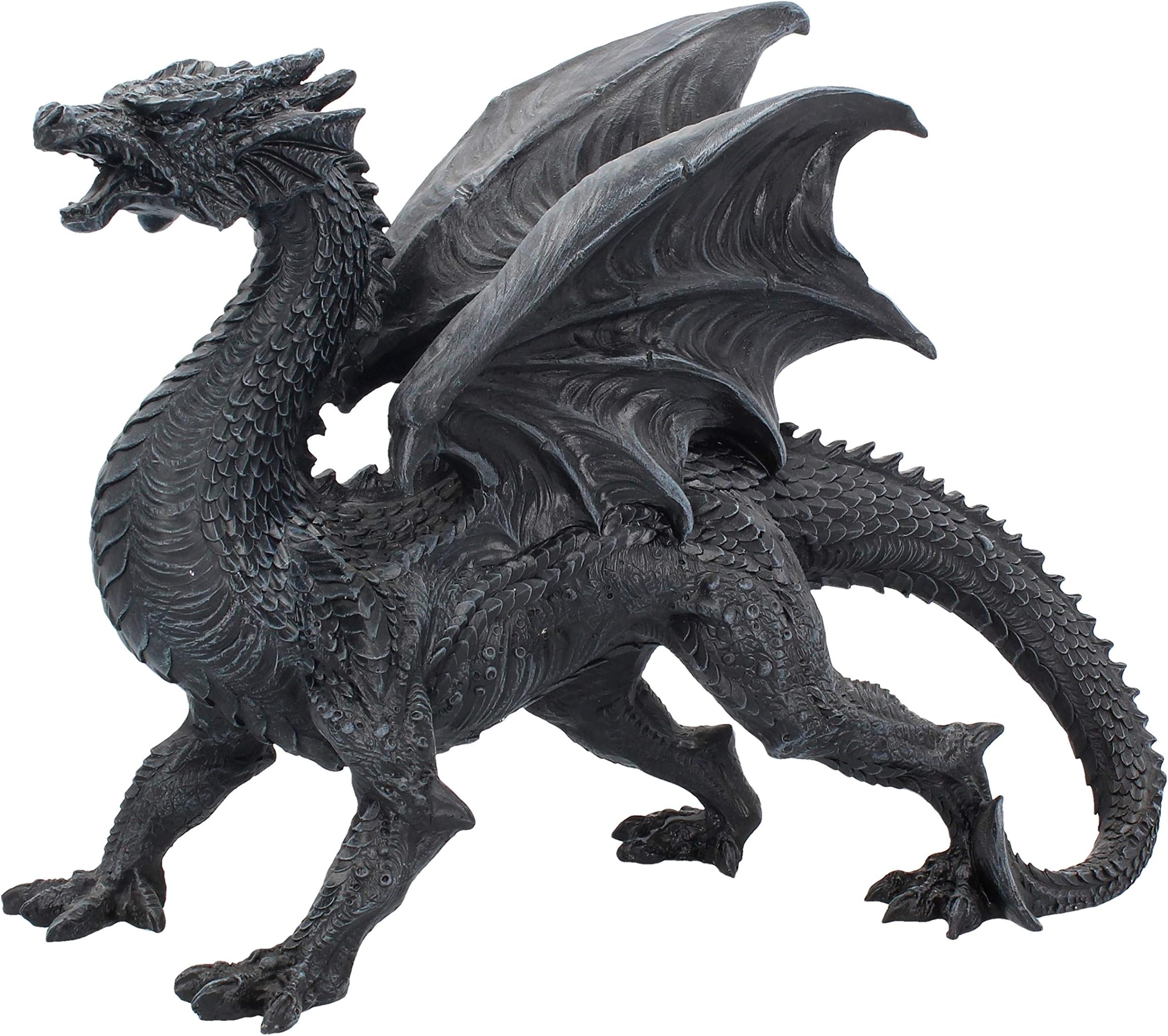 Nemesis Now Oath of the Dragon 19cm, Black : Amazon.co.uk: Home & Kitchen
