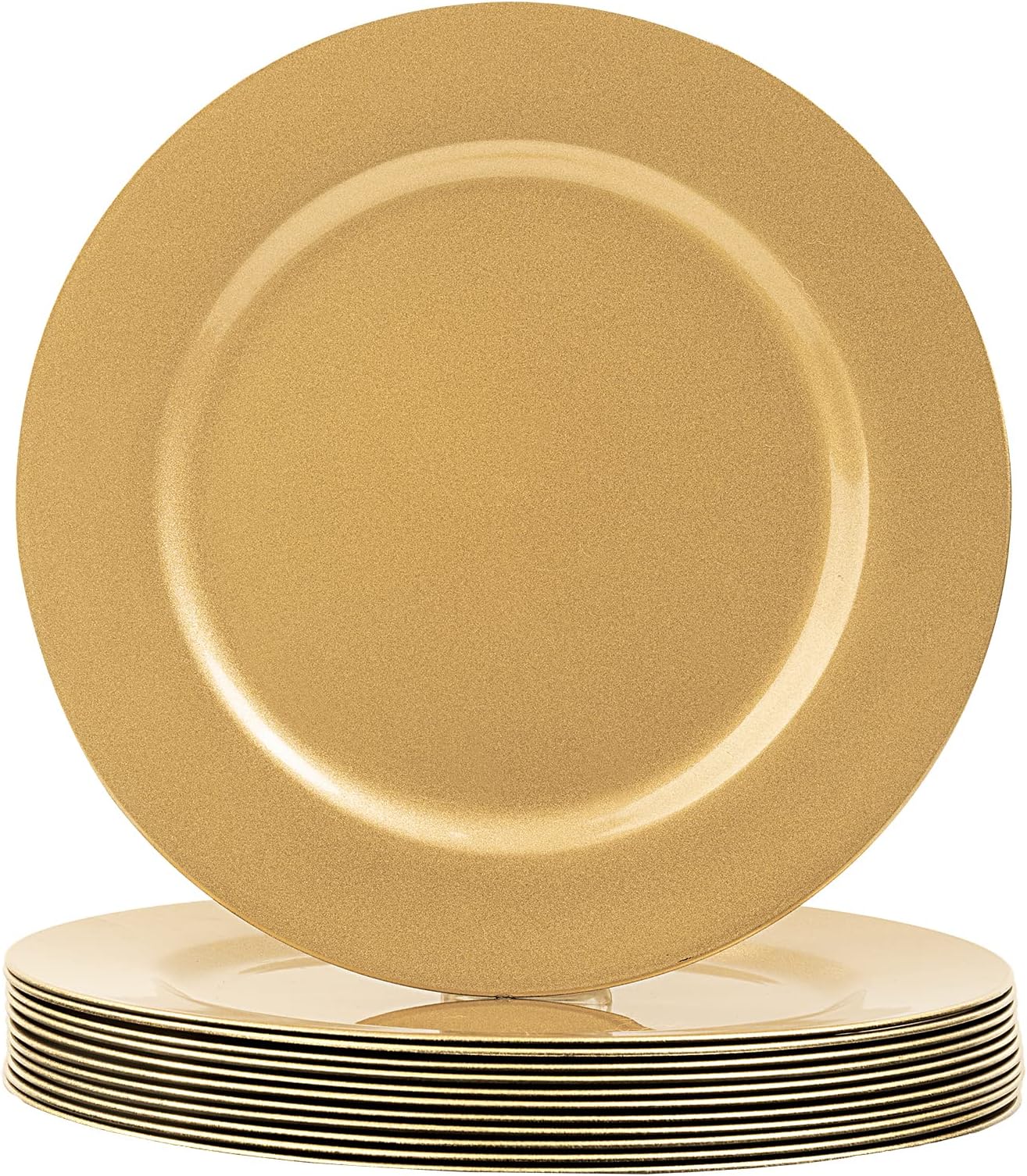 Amazon.com | Tanlade Charger Plates Bulk, 13 Inch Round Charger Plates ...