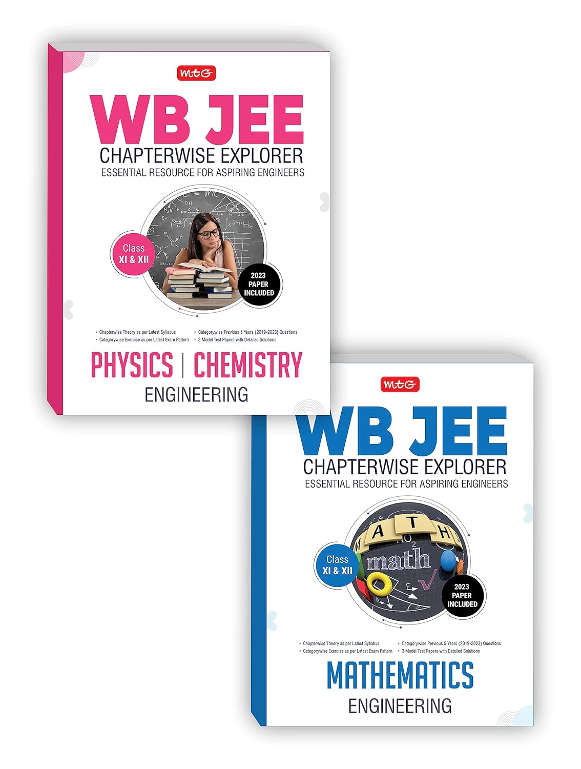 Buy MTG WB JEE Chapterwise Explorer Physics, Chemistry & Mathematics ...