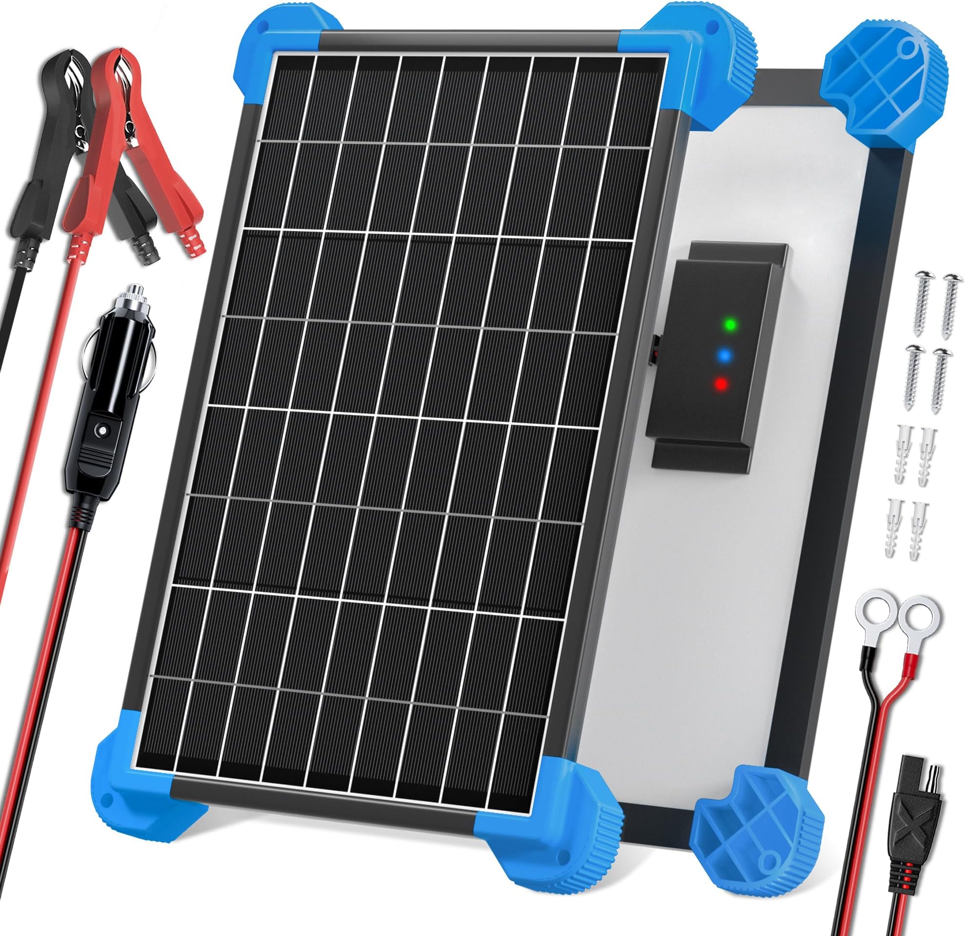 Amazon.com: Sunforce 50012 1.8-Watt Solar Battery Maintainer : Automotive