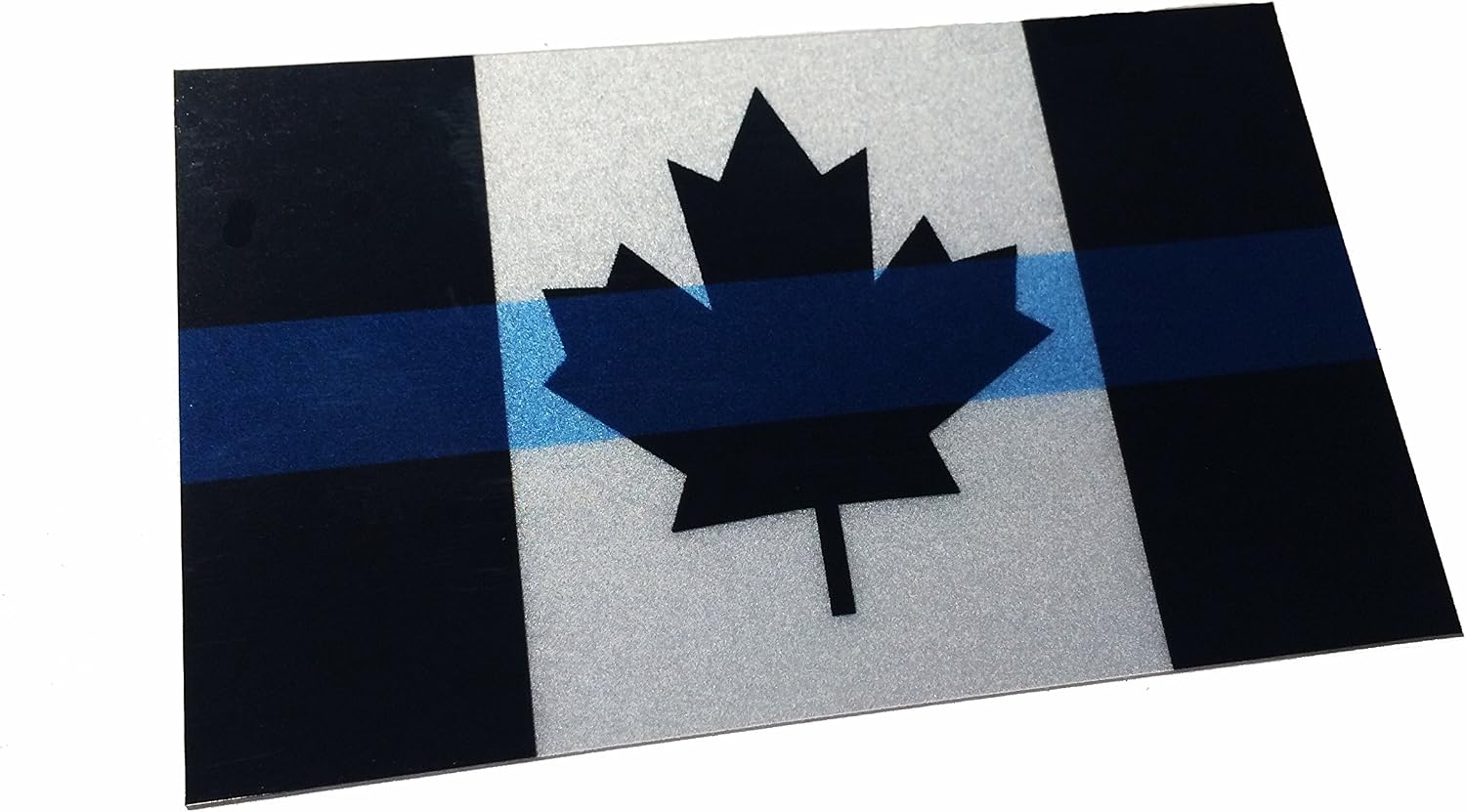 Amazon.com: Canadian Thin Blue Line Reflective 3.75 X 2.25 Decal ...