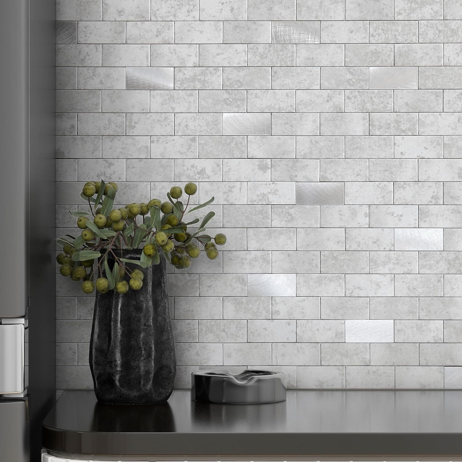 VAOVI Peel and Stick Backsplash Tile for Kitchen,Backsplash Peel and ...