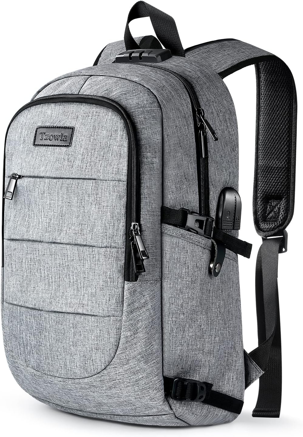 Amazon.com: UGRACE Vintage Laptop Backpack with USB Charging Port ...