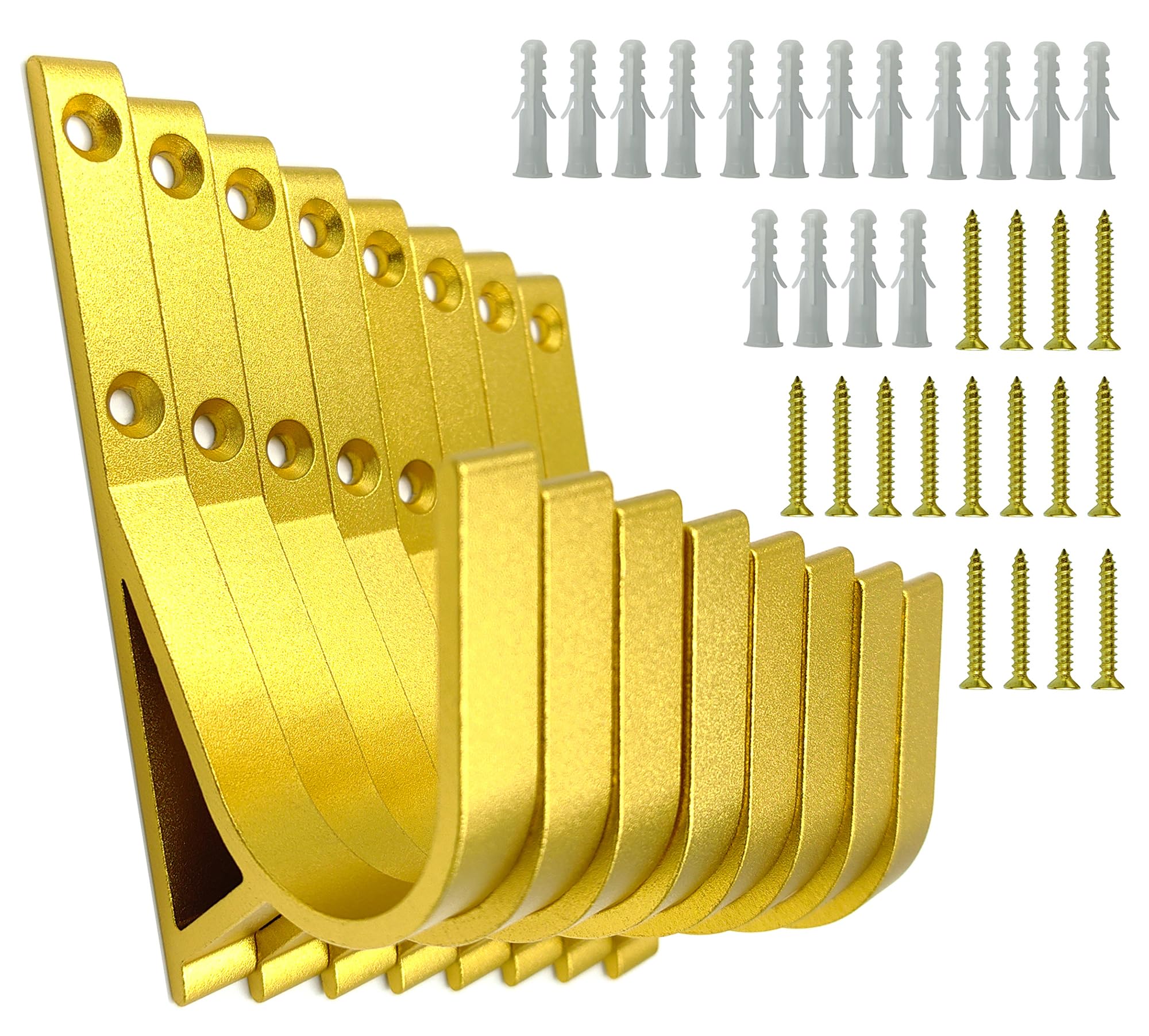 Snapklik.com : ECCEPOPU Gun Rack Rifle Shotgun Hooks Wall Mount Hangers ...