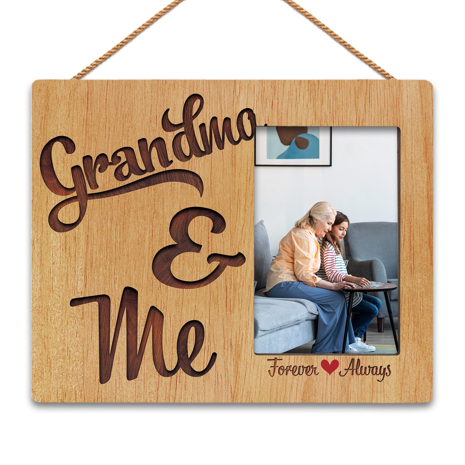Amazon.com - HIWX Grandma And Me Picture Frame, Grandma Gifts, Grandma ...