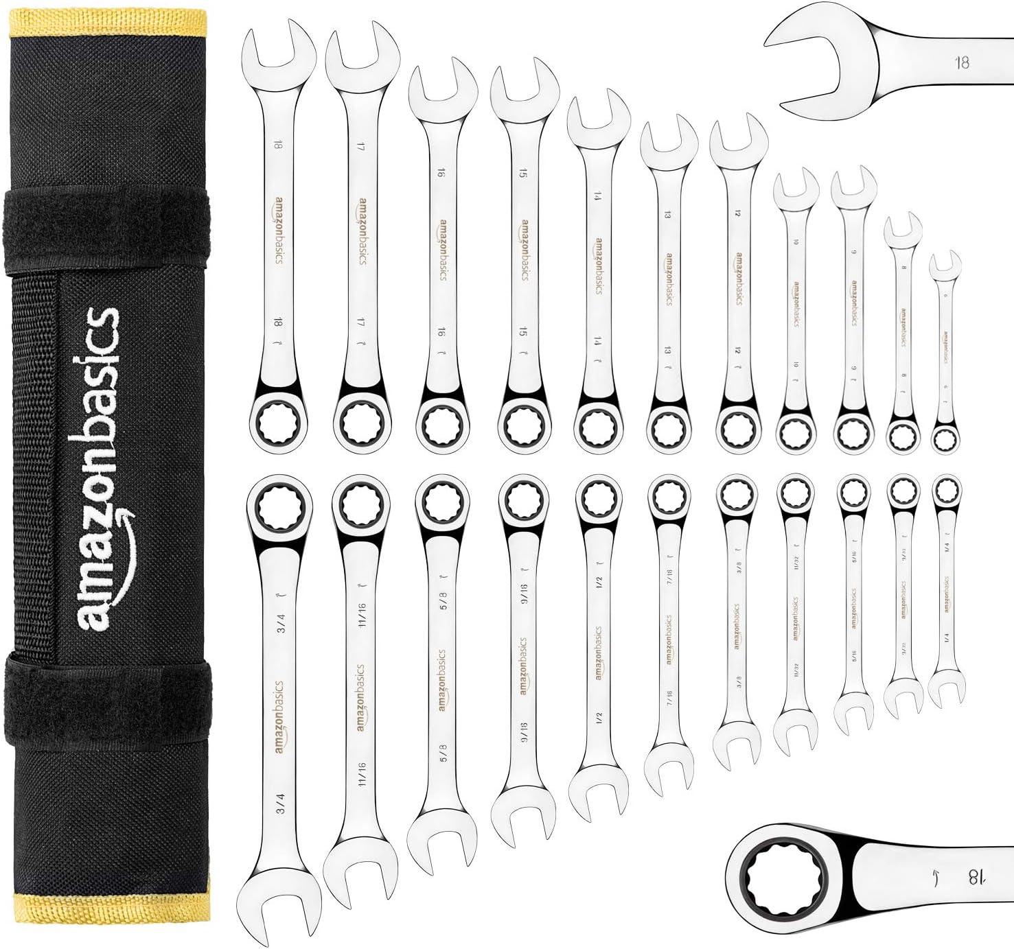 Mount Chrome Vanadium Steel Hex Wrench Set, Black, 1.5mm-6mm - Amazon.com