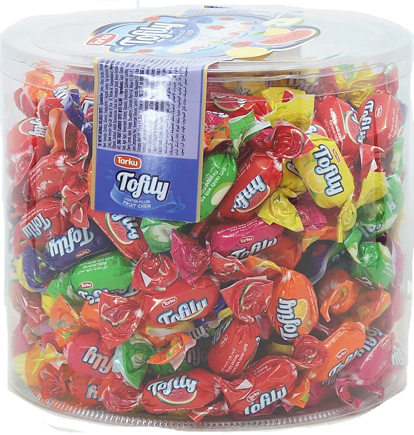 Buy Torku Tofily center filled fruit soft candy, individually wrapped ...
