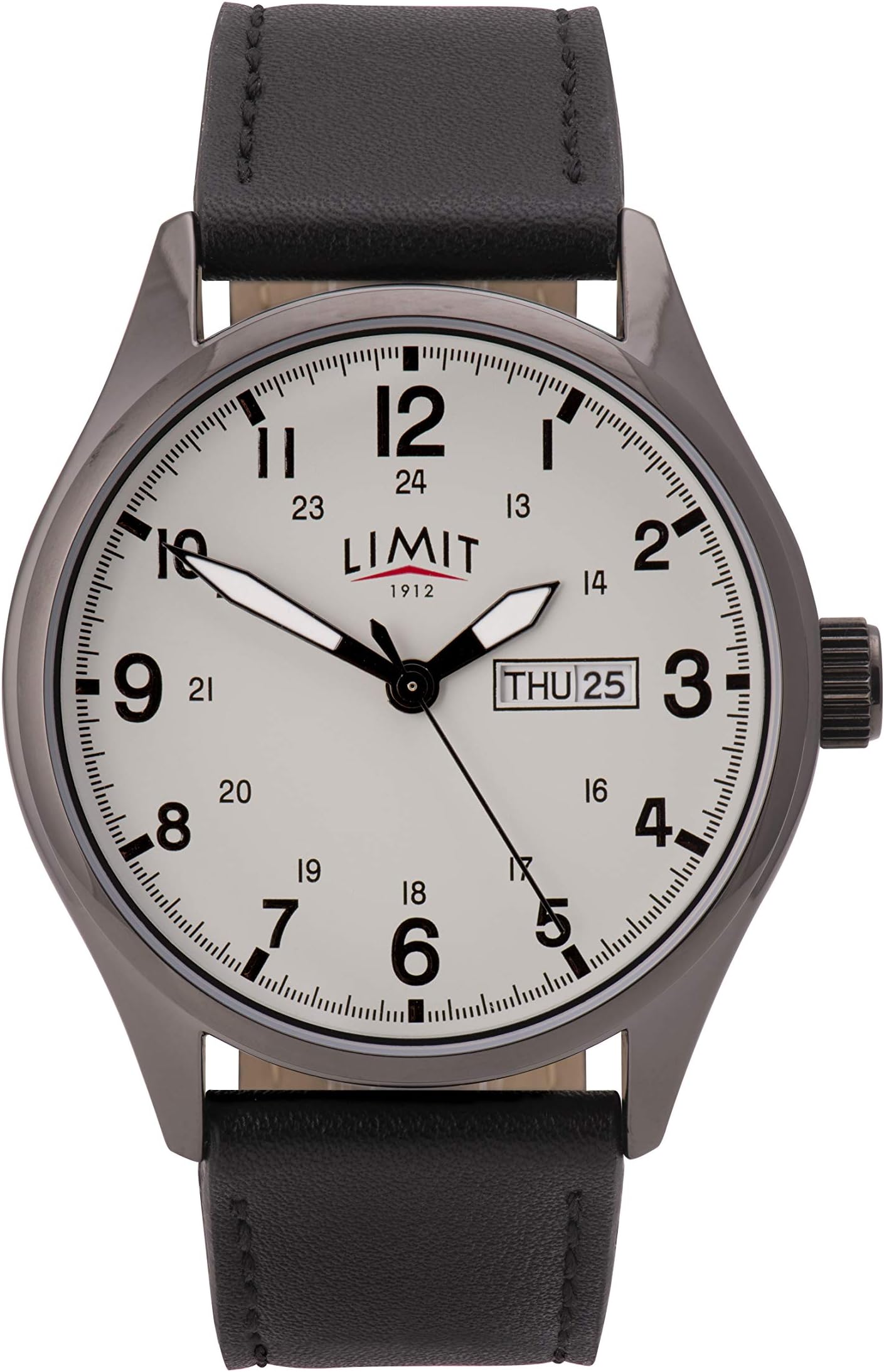 Limit 5492.01 Men's Brown Pilot Watch : Amazon.co.uk: Fashion