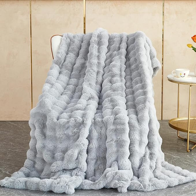 Amazon.com: GKXLH Soft Fluffy Blanket - Fuzzy Throw Blanket for Couch ...