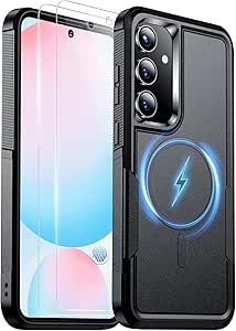 Amazon.com: Red2Fire for Samsung Galaxy S24 FE Case, [Compatible with Magsafe][Military Grade ...